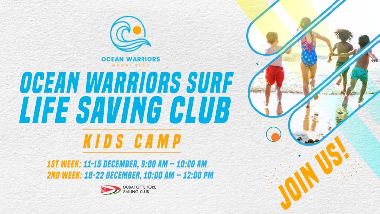 Ocean Warriors Surf Life Saving Club | Kids Camp | Dubai Offshore ...