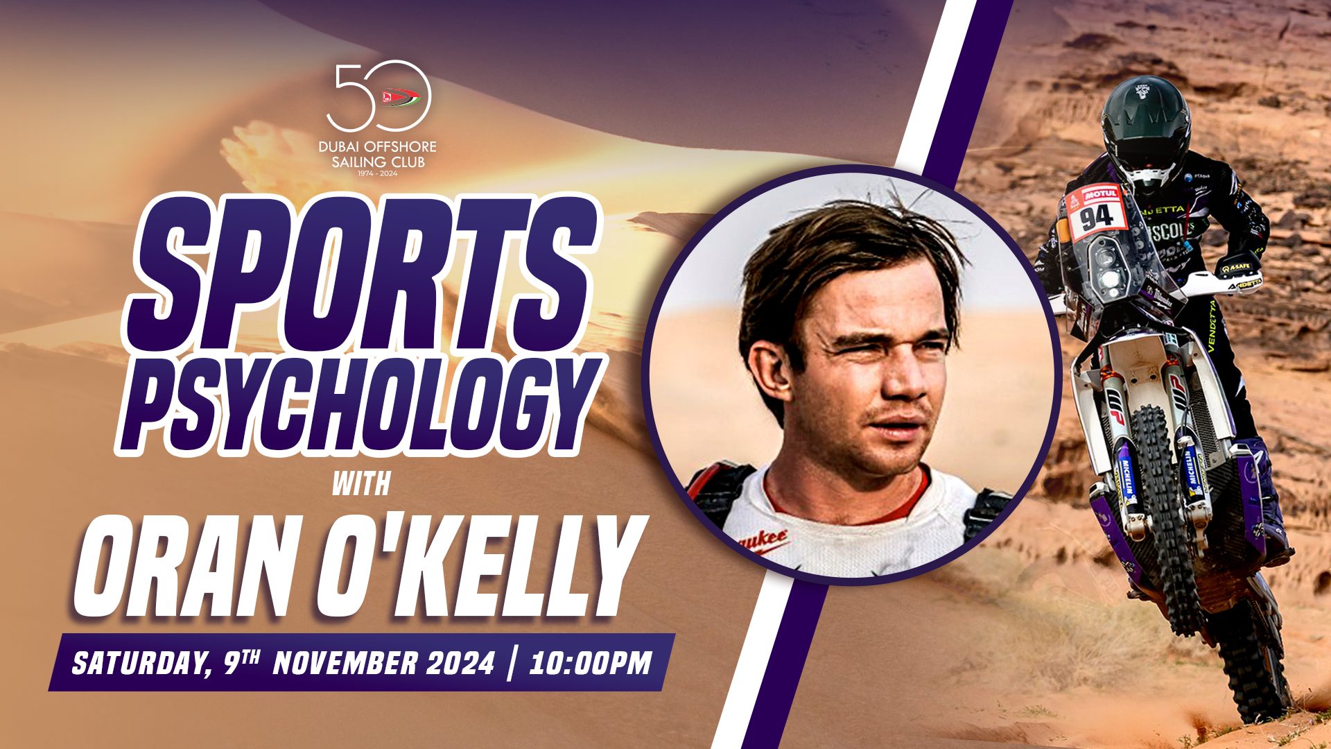 Sports Psychology with Oran O’Kelly | Saturday, 9th November 2024 | 10 ...